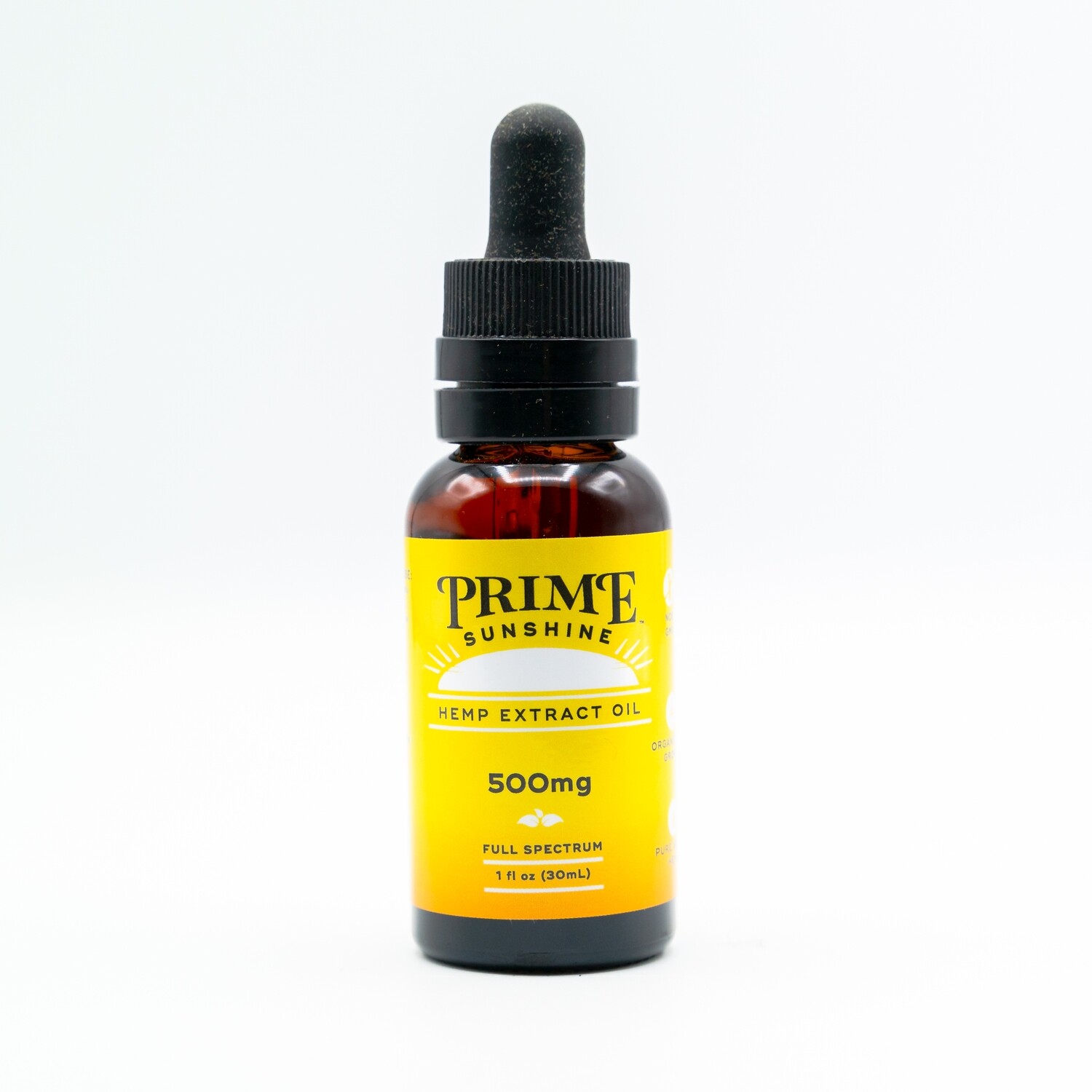 Prime Sunshine Full-Spectrum CBD Oil - 500MG