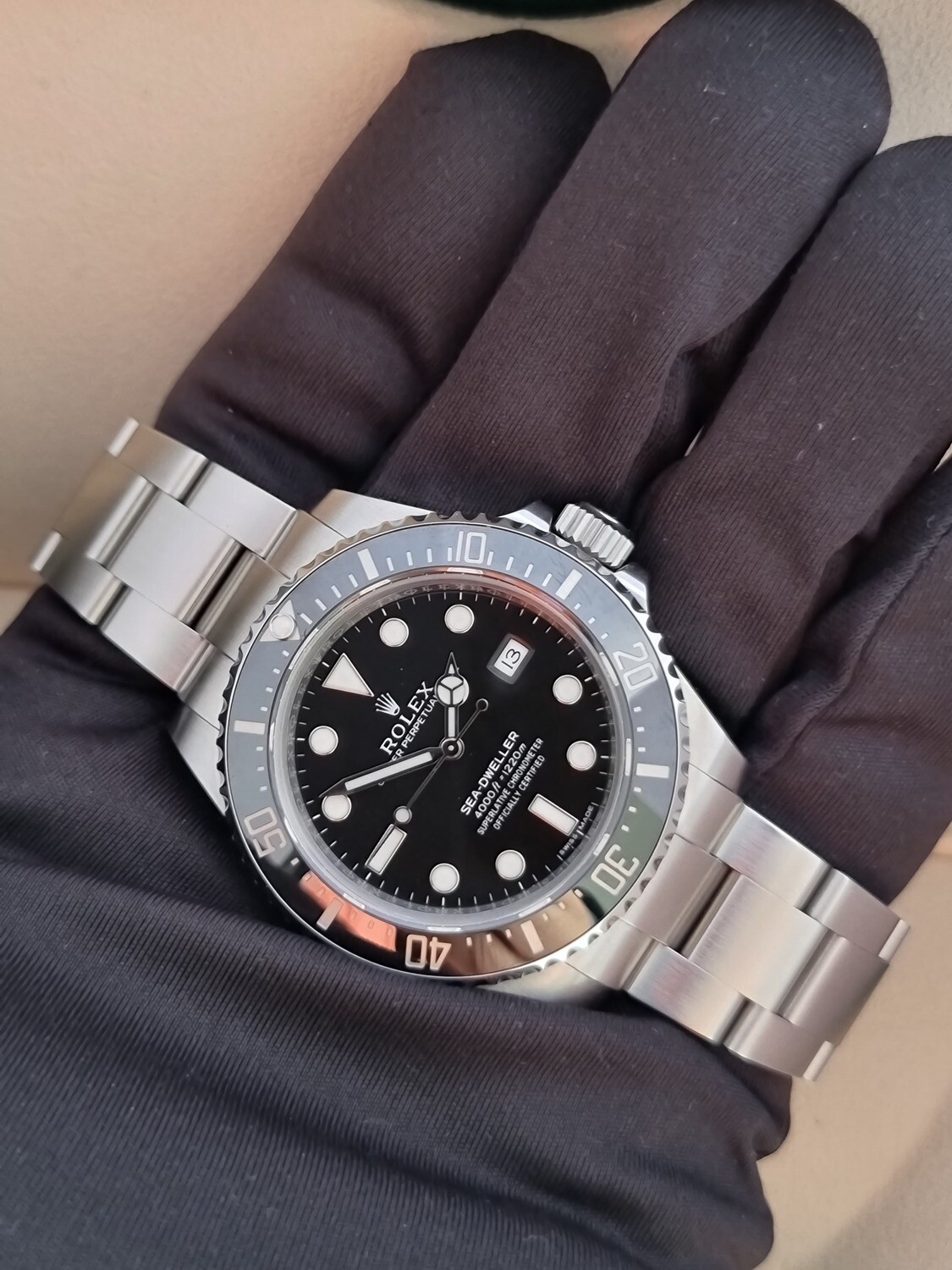 Rolex Sea-Dweller 116600 SD4K 4000 Model, 2016 Full Set, 2023 Rolex Service