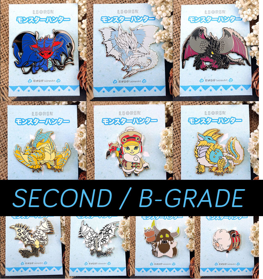 Monster Hunter Iceborne - Hard Enamel Pin