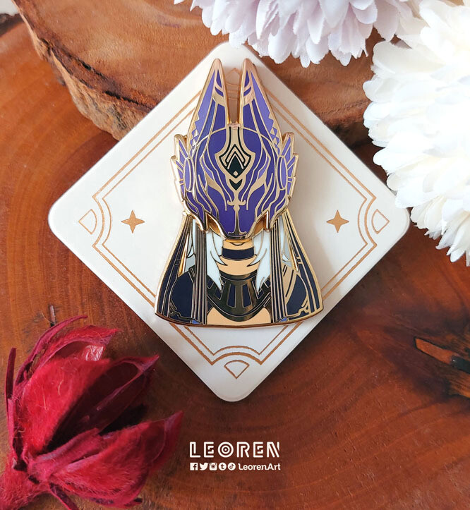 Genshin Impact - Hard Enamel Pin - Cyno Mask