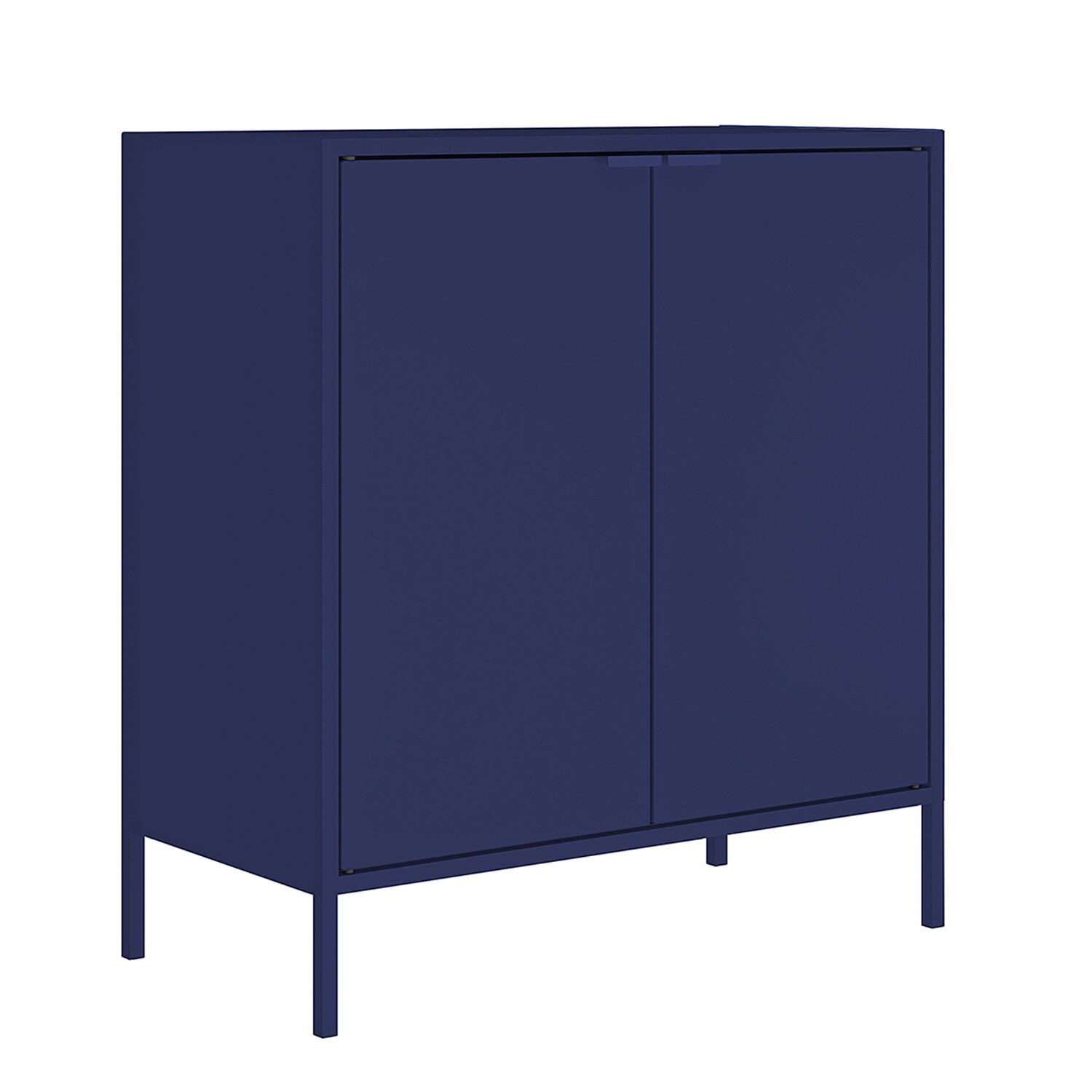 STEEL CABINET 2DOORS BLUE