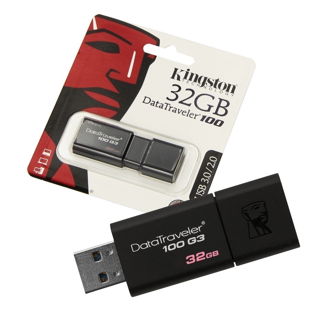 Kingston 32GB Pen Drive 3 0 DT100