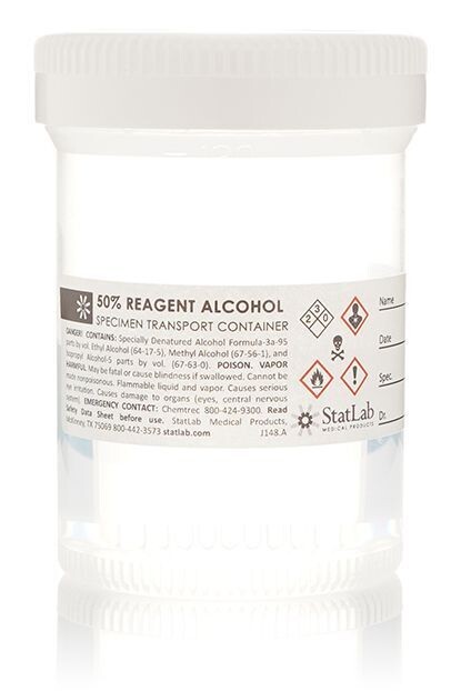 50% Reagent Alcohol Prefilled Vials
