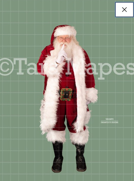 Santa Overlay PNG - Santa Overlay - Santa Clip Art - Santa Cut Out ...