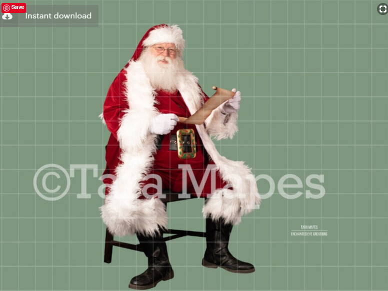 Santa Overlay PNG - Santa Overlay - Santa Clip Art - Santa Cut Out ...