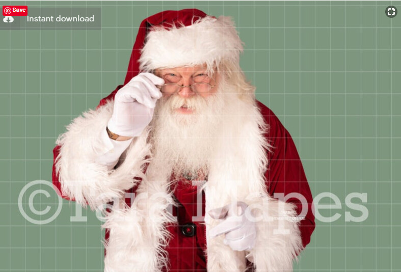 Santa Overlay PNG - Santa Overlay - Santa Clip Art - Santa Cut Out ...