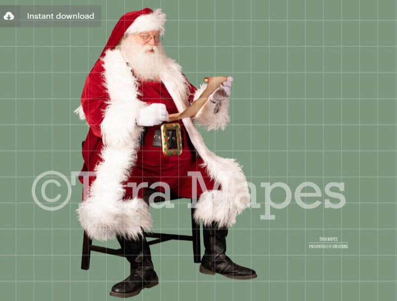 Santa Overlay PNG - Santa Overlay - Santa Clip Art - Santa Cut Out ...