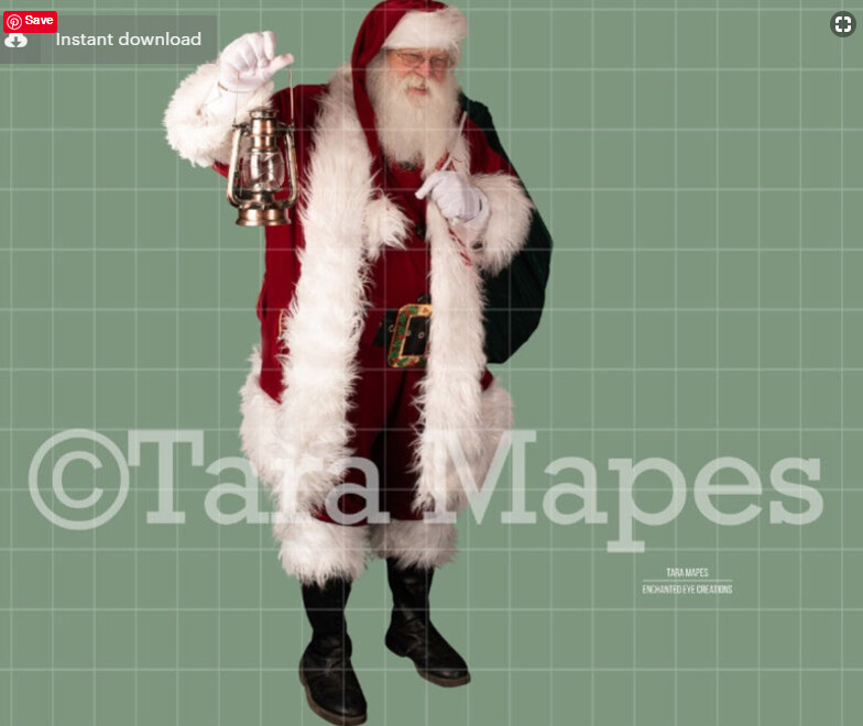 Santa Overlay PNG - Santa Overlay - Santa Clip Art - Santa Cut Out ...
