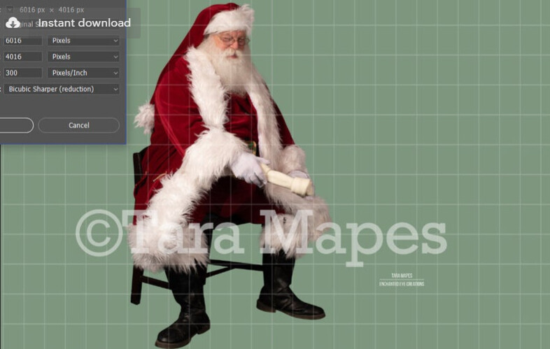 Santa with Bone Overlay PNG - Santa Overlay - Santa Clip Art - Santa ...