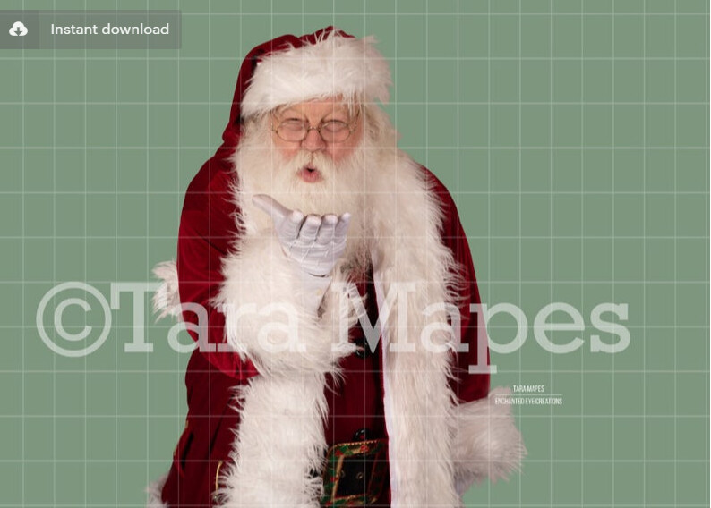 Santa Overlay PNG - Santa Overlay - Santa Clip Art - Santa Cut Out ...