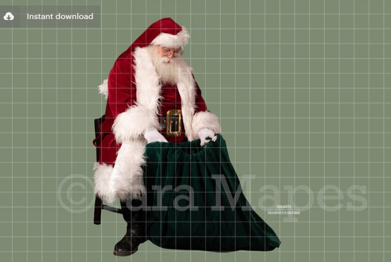Santa Overlay PNG - Santa Overlay - Santa Clip Art - Santa Cut Out ...