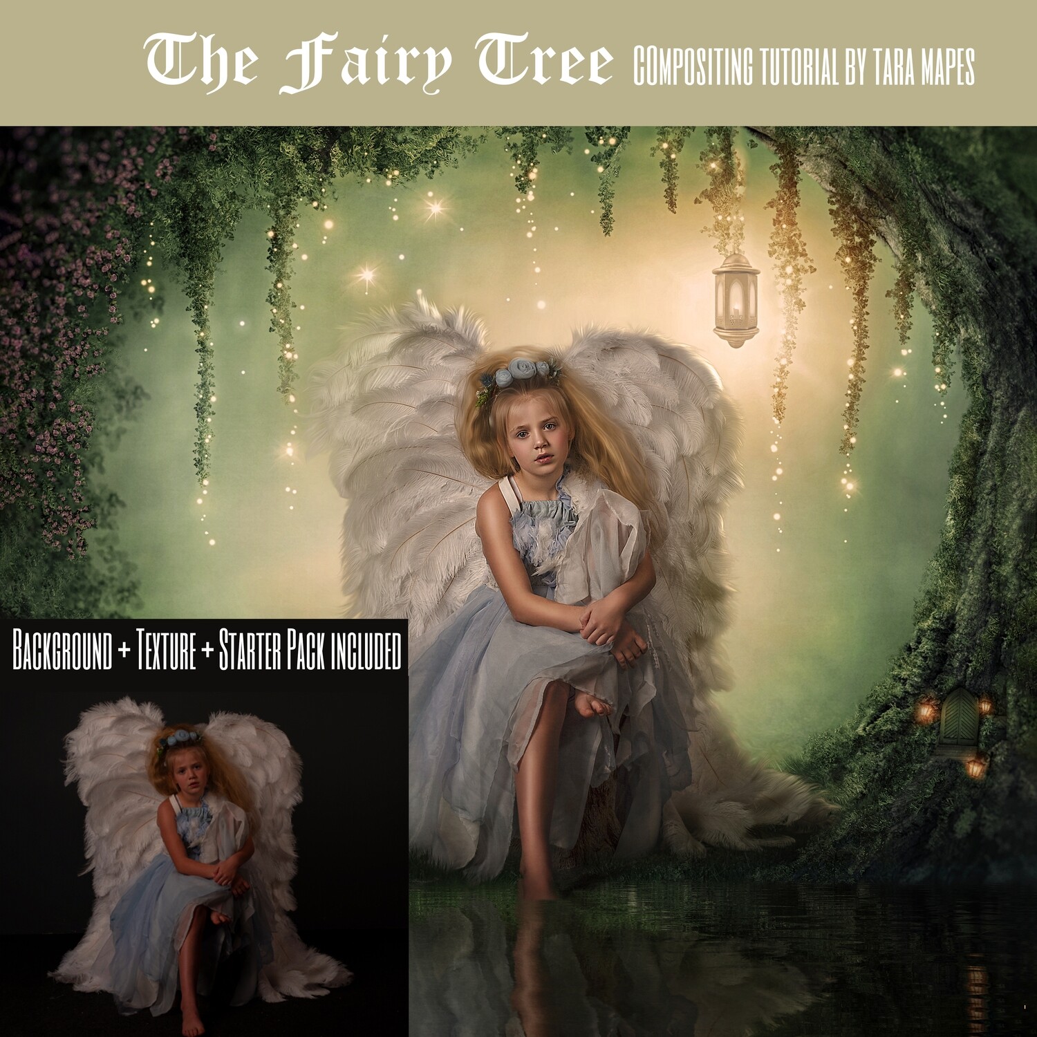 Fairy Tree Painterly Editing + Compositing Photoshop Tutorial with ...