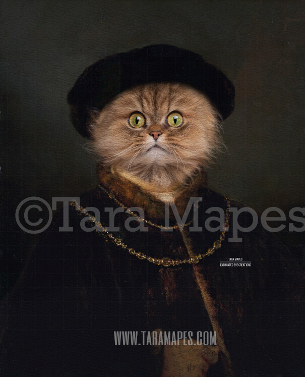 Pet Portrait PSD Template - Pet Painting Portrait Body 22 - Layered PSD ...