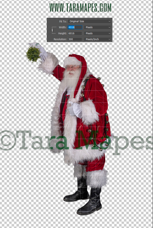 Santa Overlay Mistletoe PNG - Santa Overlay - Santa Clip Art - Santa ...