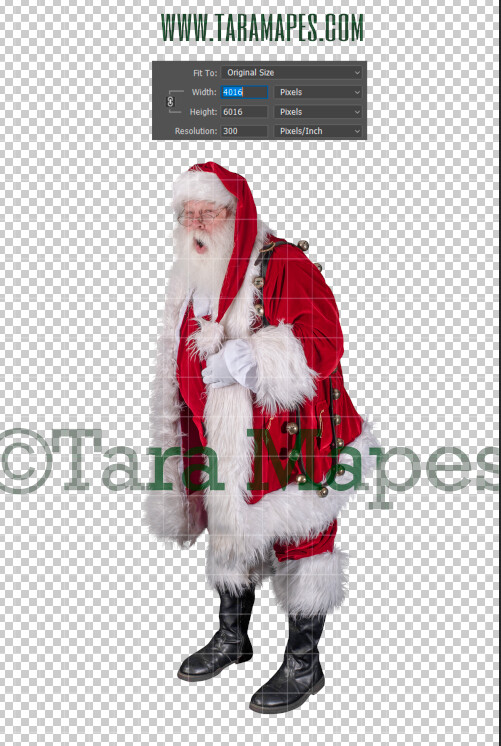 Santa Overlay PNG - Santa Overlay - Santa Clip Art - Santa Cut Out ...