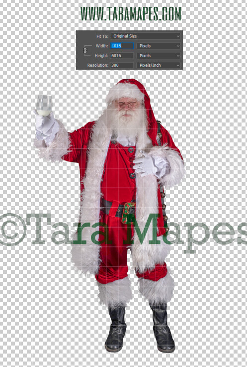 Santa Overlay PNG - Santa Overlay - Santa Clip Art - Santa Cut Out ...