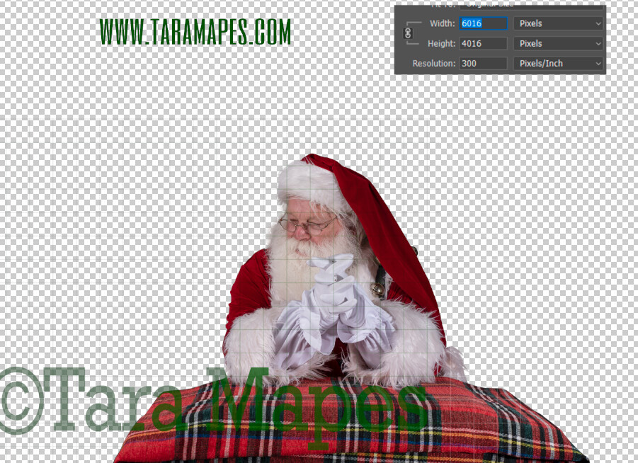 Santa Overlay PNG - Santa Overlay Praying - Santa Clip Art - Santa Cut ...