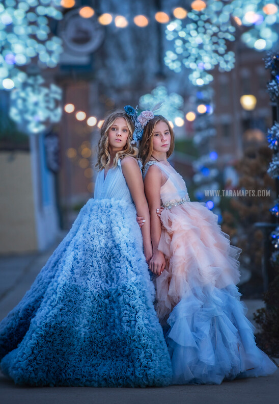 Snowflake Alley - Holiday Christmas Street - Winter Wonderland - City ...