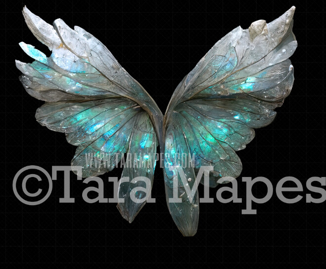 Fairy Wing Overlay - Fairy Wing Overlay - Digital Wings - Glitter ...