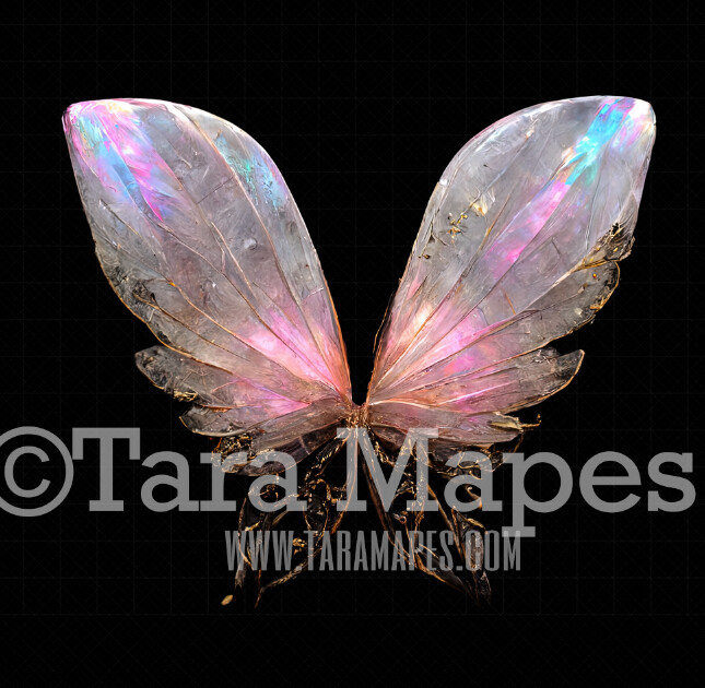 Fairy Wing Overlay - Fairy Wing Overlay - Digital Wings - Glitter ...
