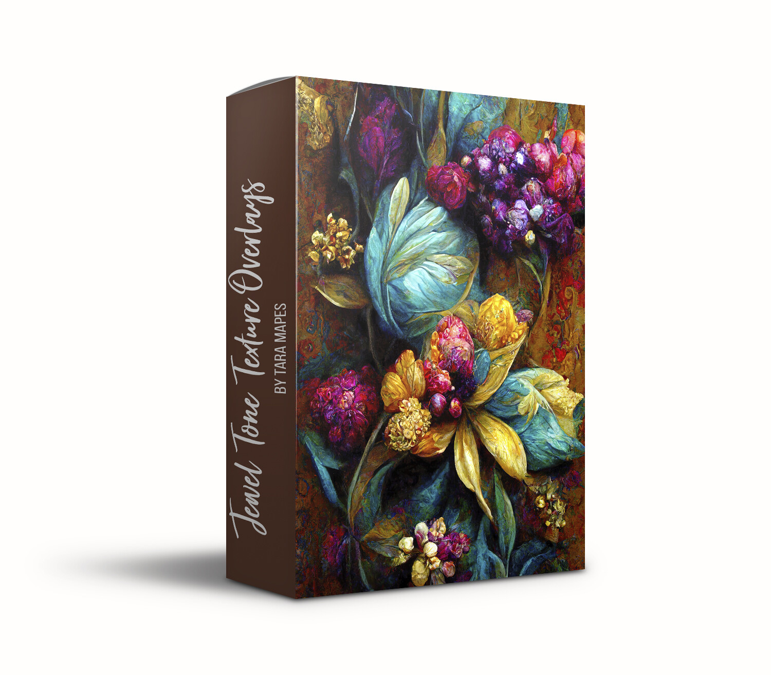 Floral Collection Fine Art Texture Overlays -Digital Painted Floral ...
