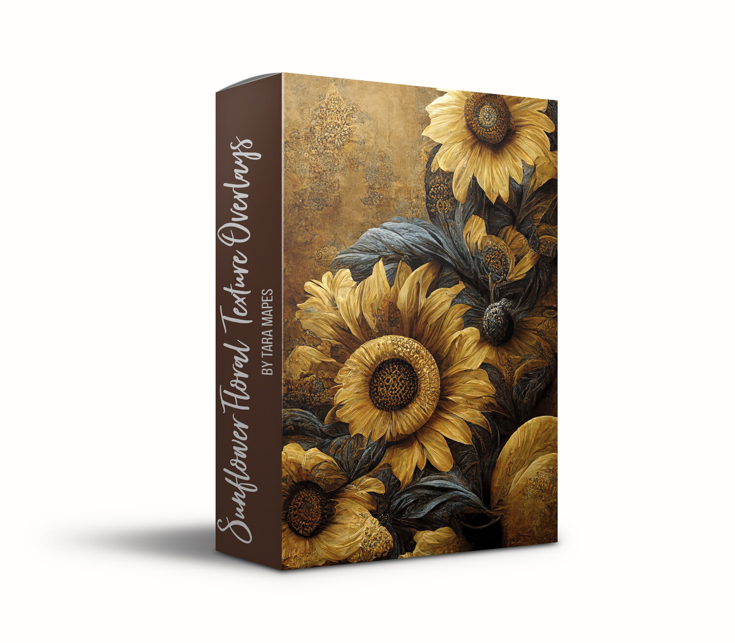 Floral Collection Fine Art Texture Overlays -Digital Painted Floral ...
