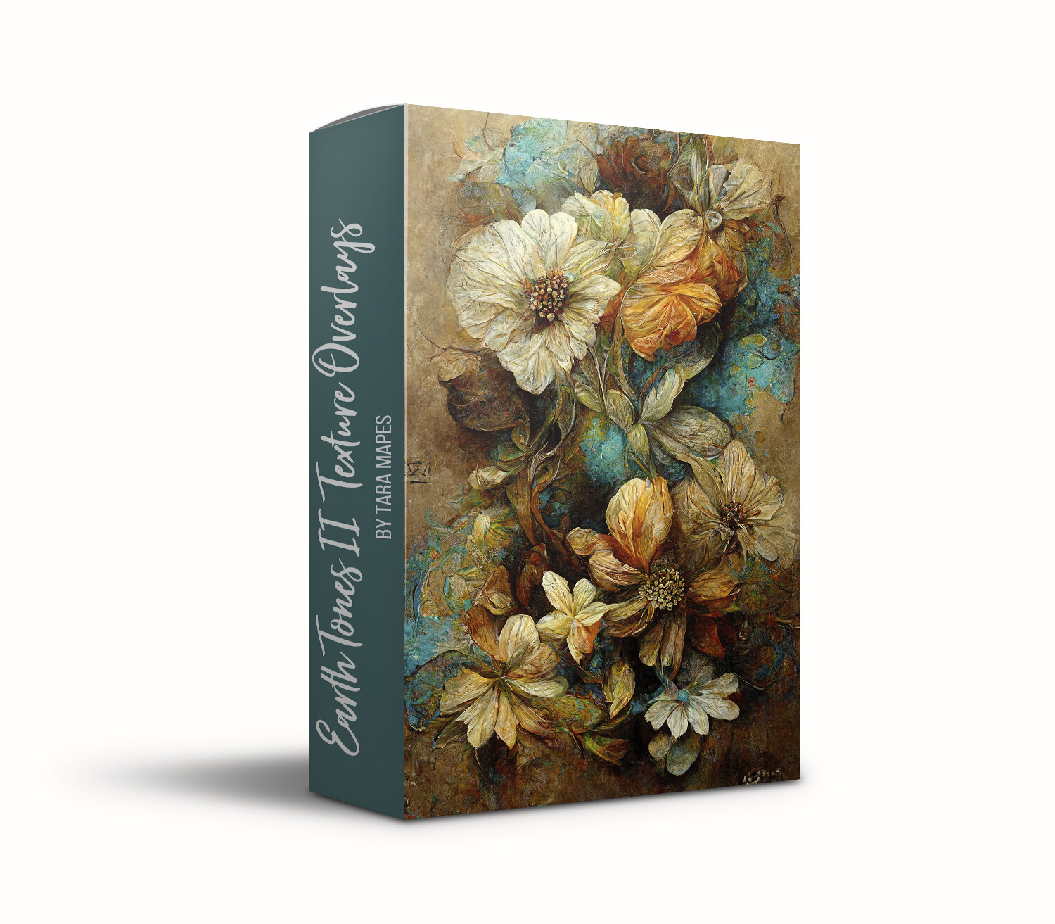 Floral Collection Fine Art Texture Overlays -Digital Painted Floral ...