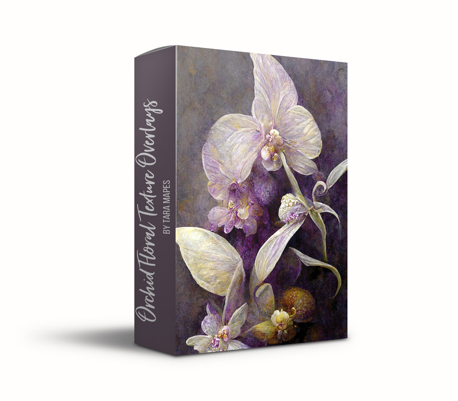 Floral Collection Fine Art Texture Overlays -Digital Painted Floral ...