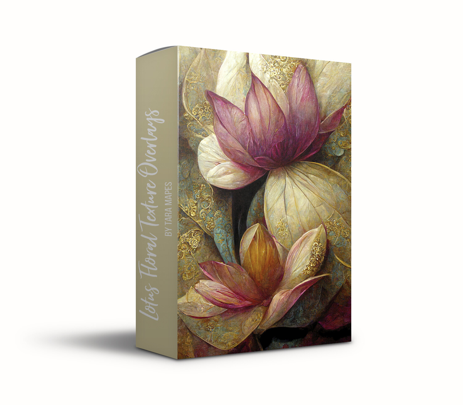 Floral Collection Fine Art Texture Overlays -Digital Painted Floral ...