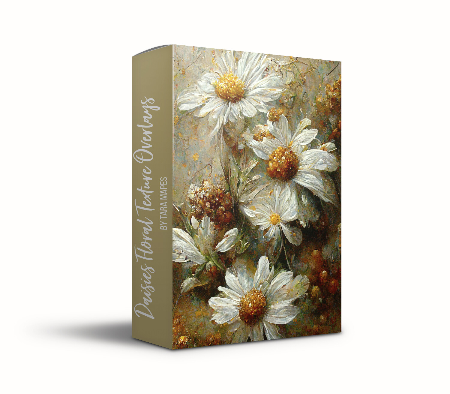 Floral Collection Fine Art Texture Overlays -Digital Painted Floral ...