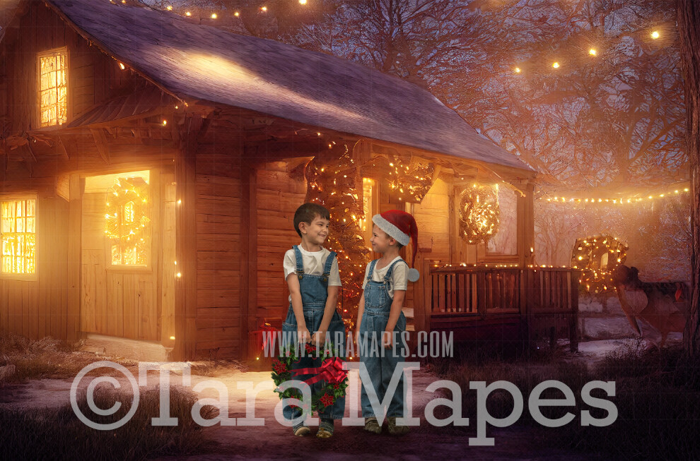 Christmas Shoppe in Christmas Town- Holiday Christmas Street ...