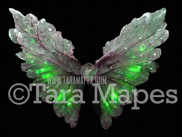 Fairy Wing Overlay - Fairy Wing Overlay - Digital Wings - Glitter ...