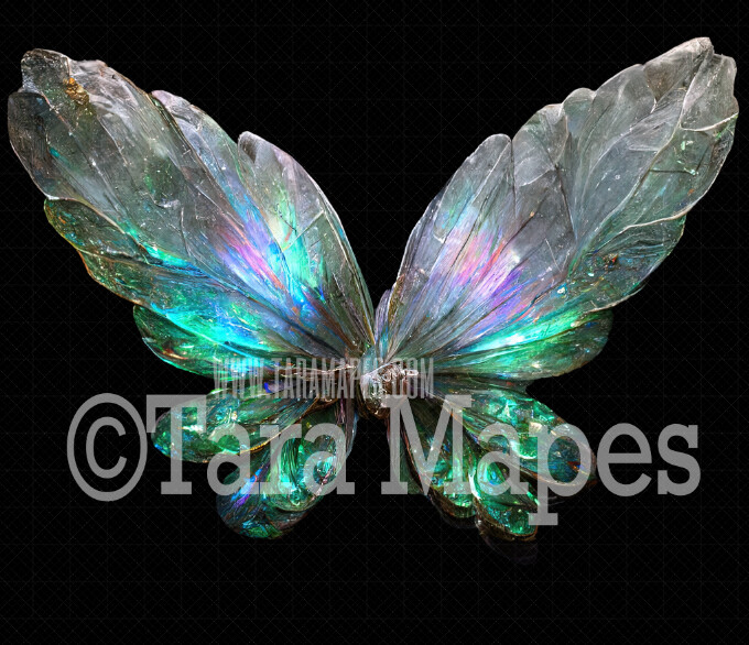 Fairy Wing Overlay - Fairy Wing Overlay - Digital Wings - Glitter ...