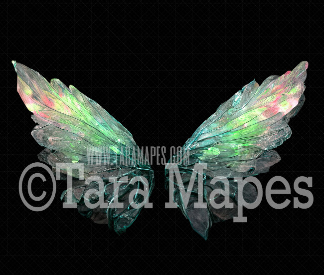 Fairy Wing Overlay - Fairy Wing Overlay - Digital Wings - Glitter ...
