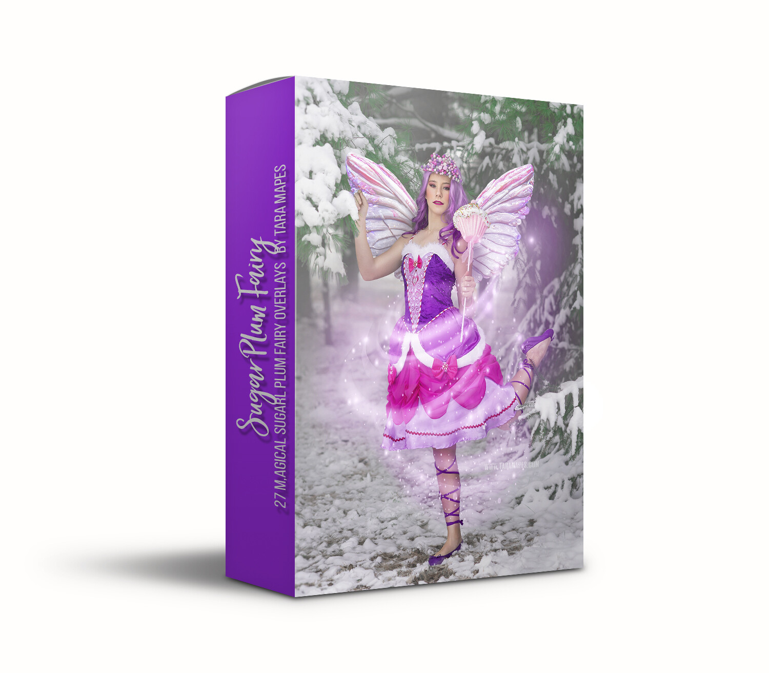 Sugar Plum Fairy Magic Swirls and Snow Overlays - 27 Sugar Plum Fairy Overlays - Magic Stardust ...