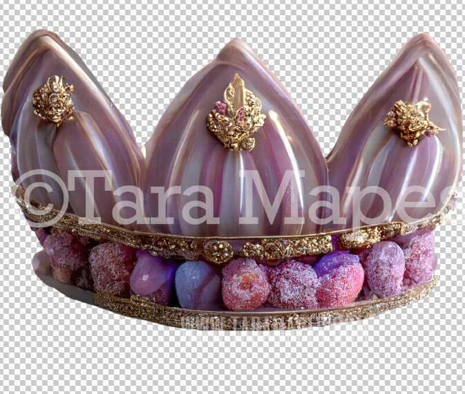 Sugar Plum Fairy Crown Overlay - Candy Crown Overlay - Digital Candy ...