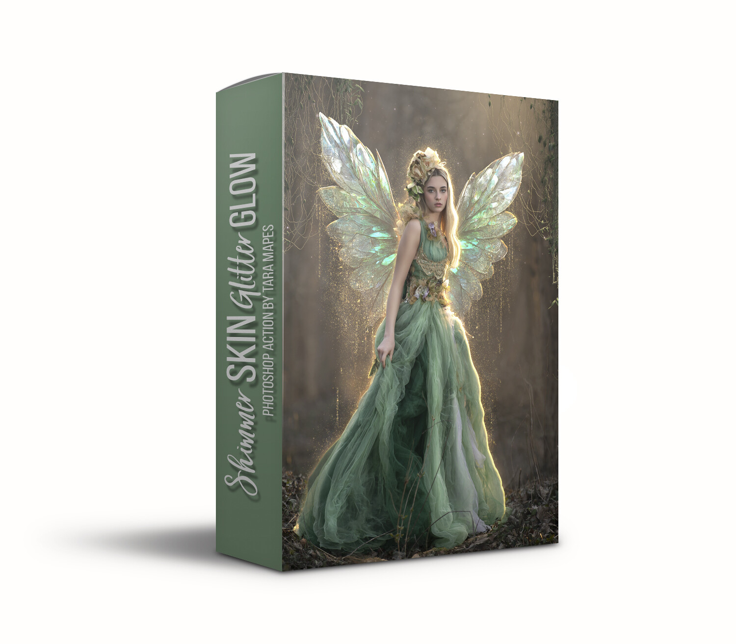 Shimmer Skin Glitter Glow Photoshop Action & Brush Set by Tara Mapes ...