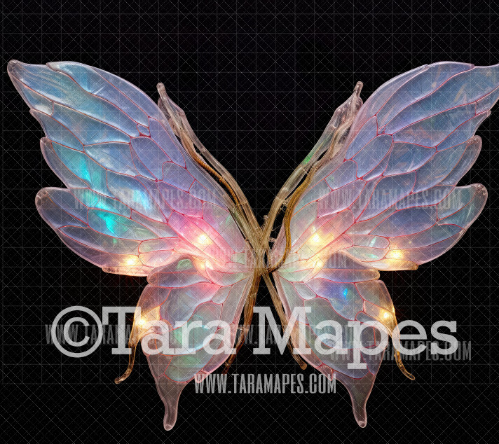 Fairy Wing Overlay - Fairy Wing Overlay - Crystal Digital Wings ...