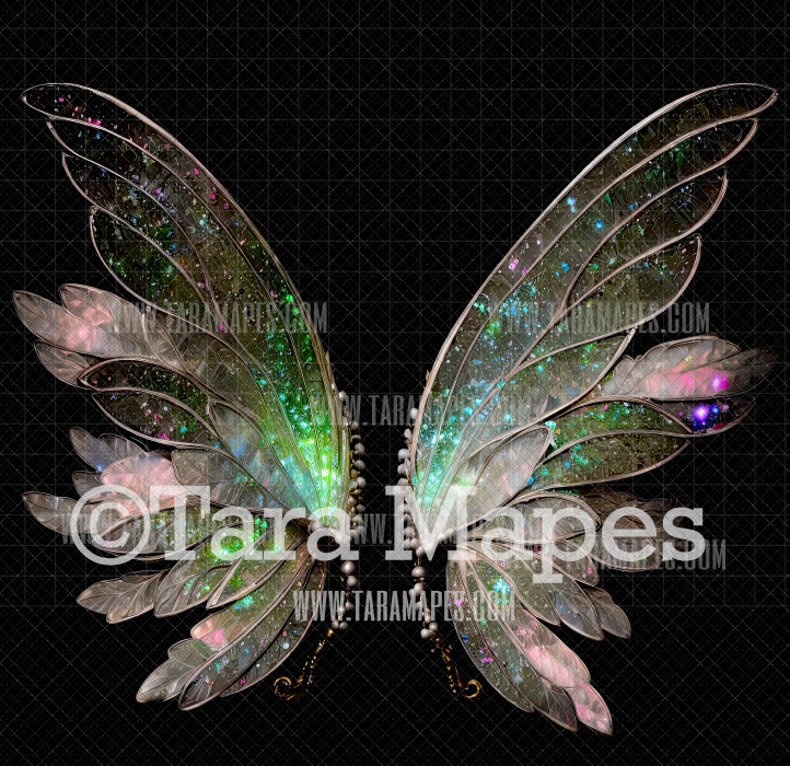 Fairy Wing Overlay - Fairy Wing Overlay - Crystal Digital Wings ...
