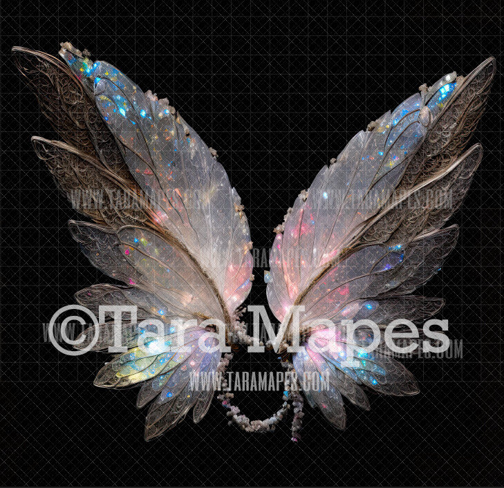Fairy Wing Overlay - Fairy Wing Overlay - Crystal Digital Wings ...