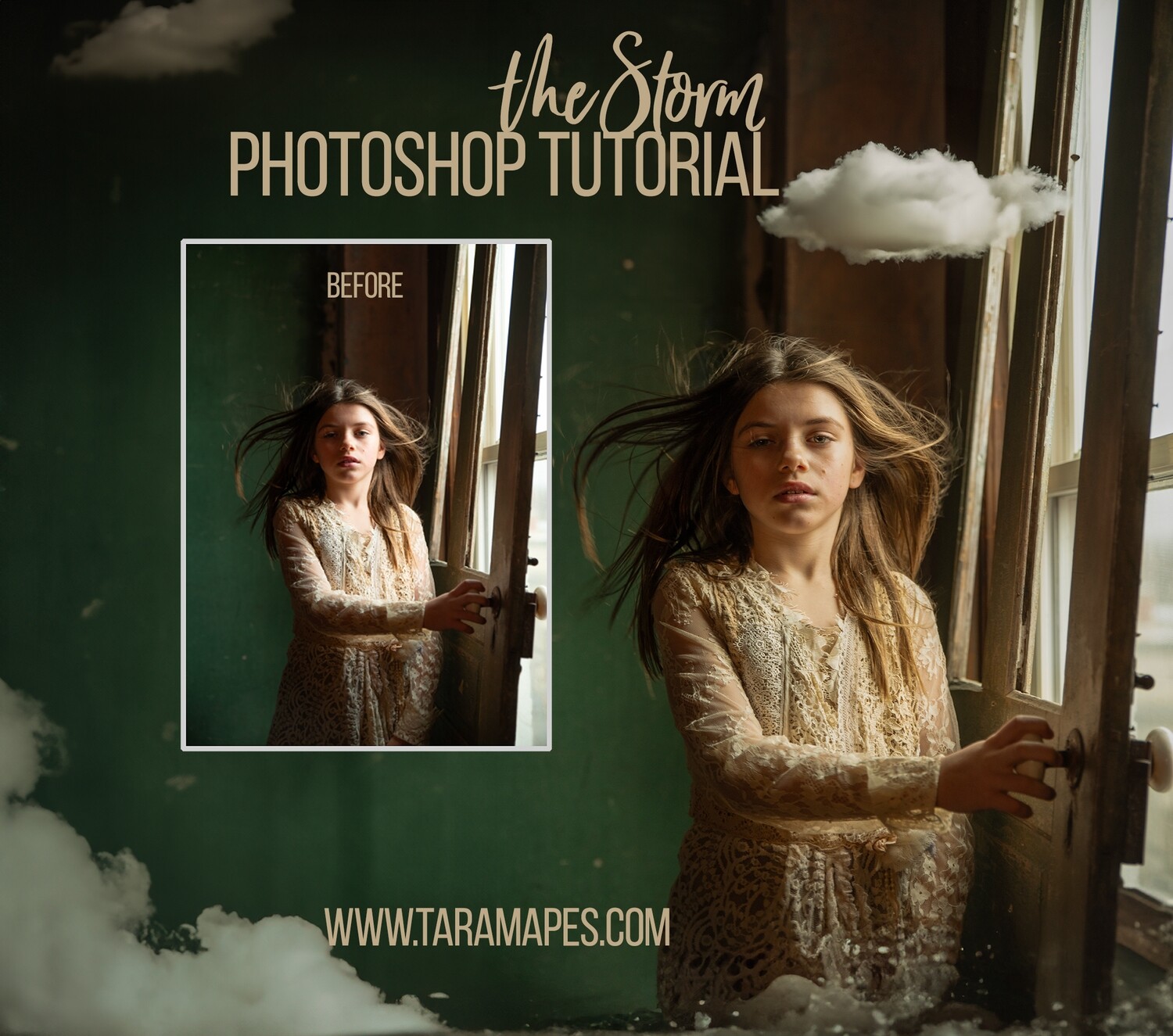 The Storm Photoshop Tutorial - Photoshop Editing and Using AI to Edit ...