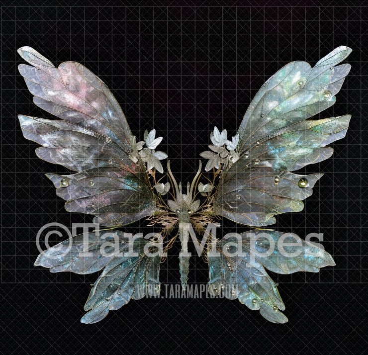 Fairy Wing Overlay - Fairy Wing Overlay - Crystal Digital Wings ...
