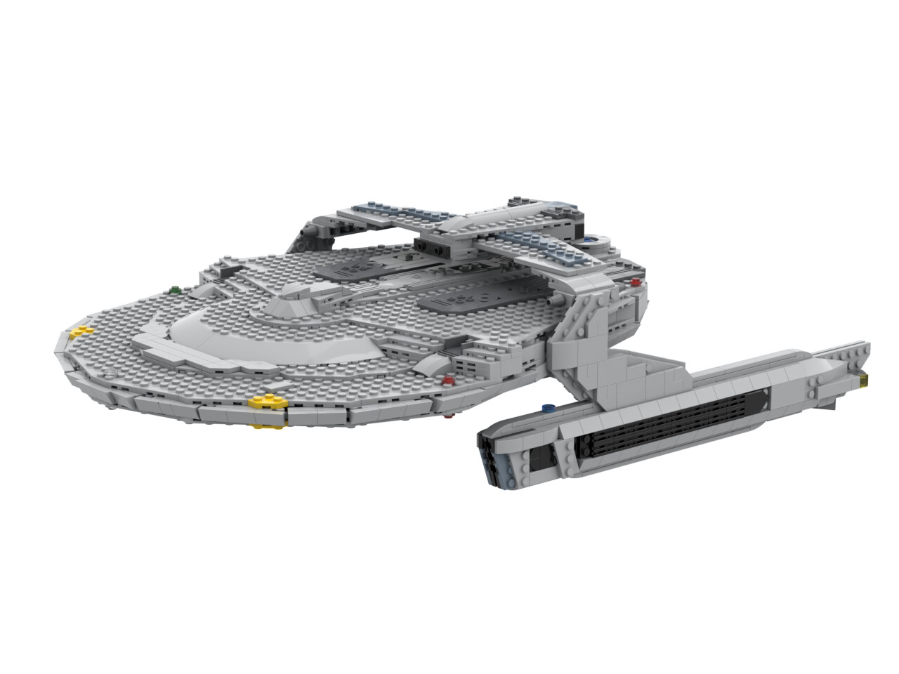 Lego Miranda-class Light Cruiser Reliant Instructions