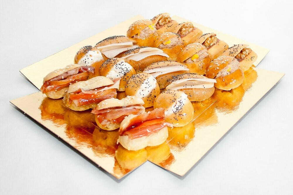 Canapé de pan 20 unidades