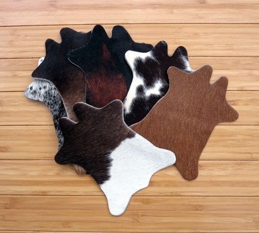 Cowhide Shape Coasters