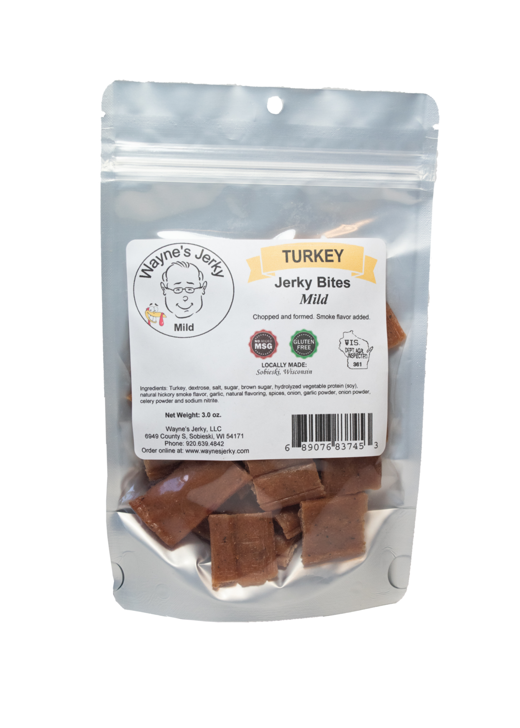 Mild Turkey Jerky | Store | Wayne's Jerky