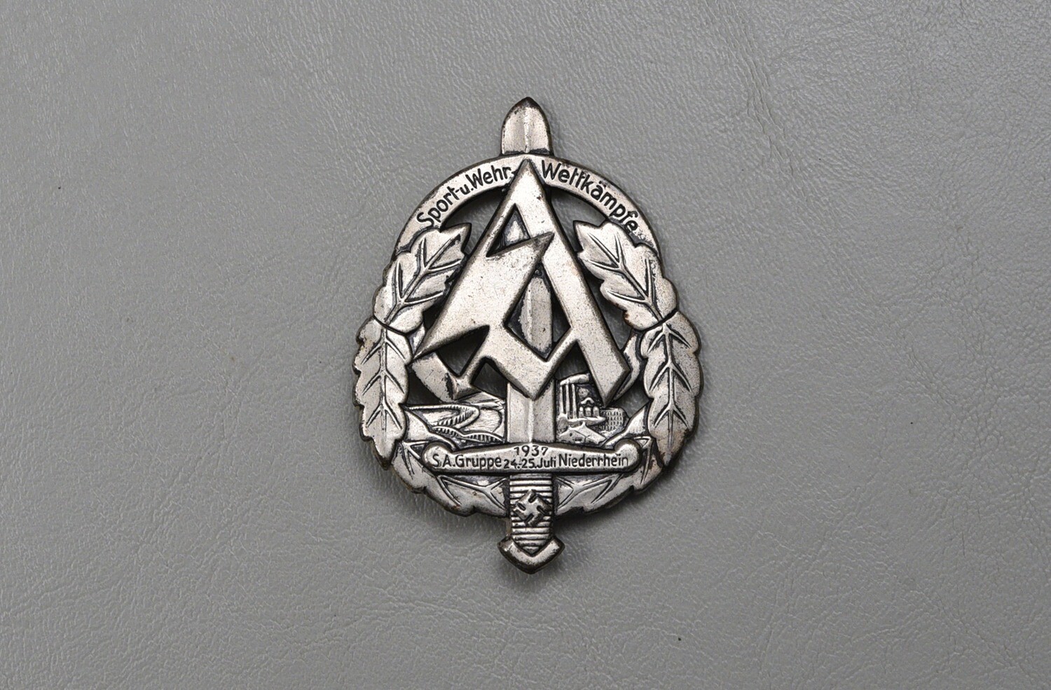 WWII GERMAN SA 1937 SPORTS TINNIE