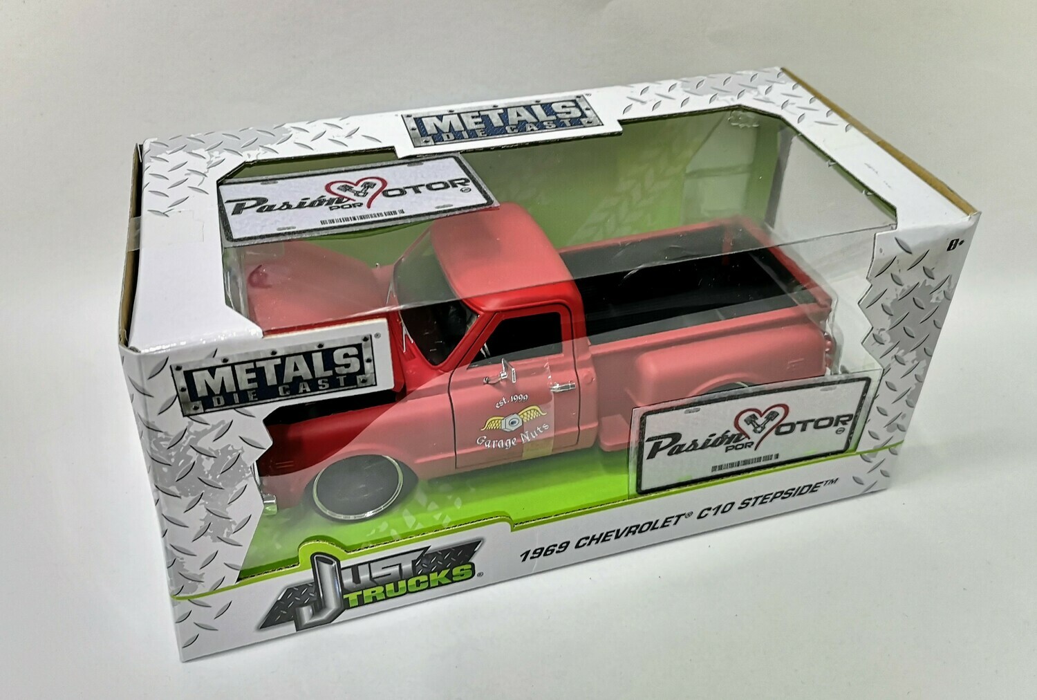 1:24 Chevrolet Pick Up C-10 Stepside 1969 Custom Jada Toys Just Trucks