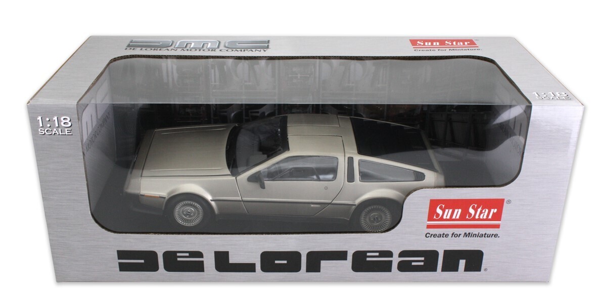 1:18 DMC DeLorean 12 Coupe 1981 SUN STAR