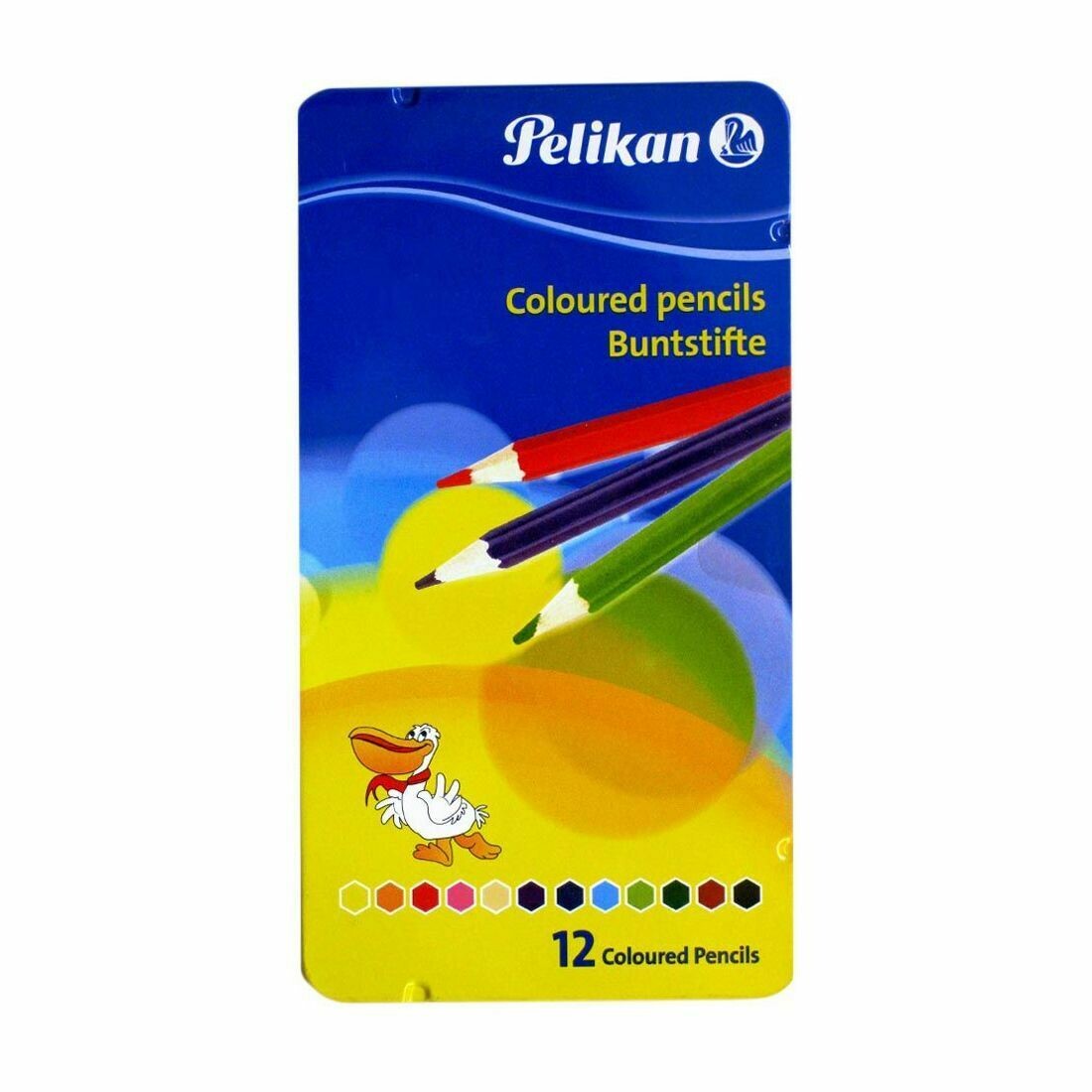 PELIKAN 12 COLOR PENCIL METAL BOX 724047